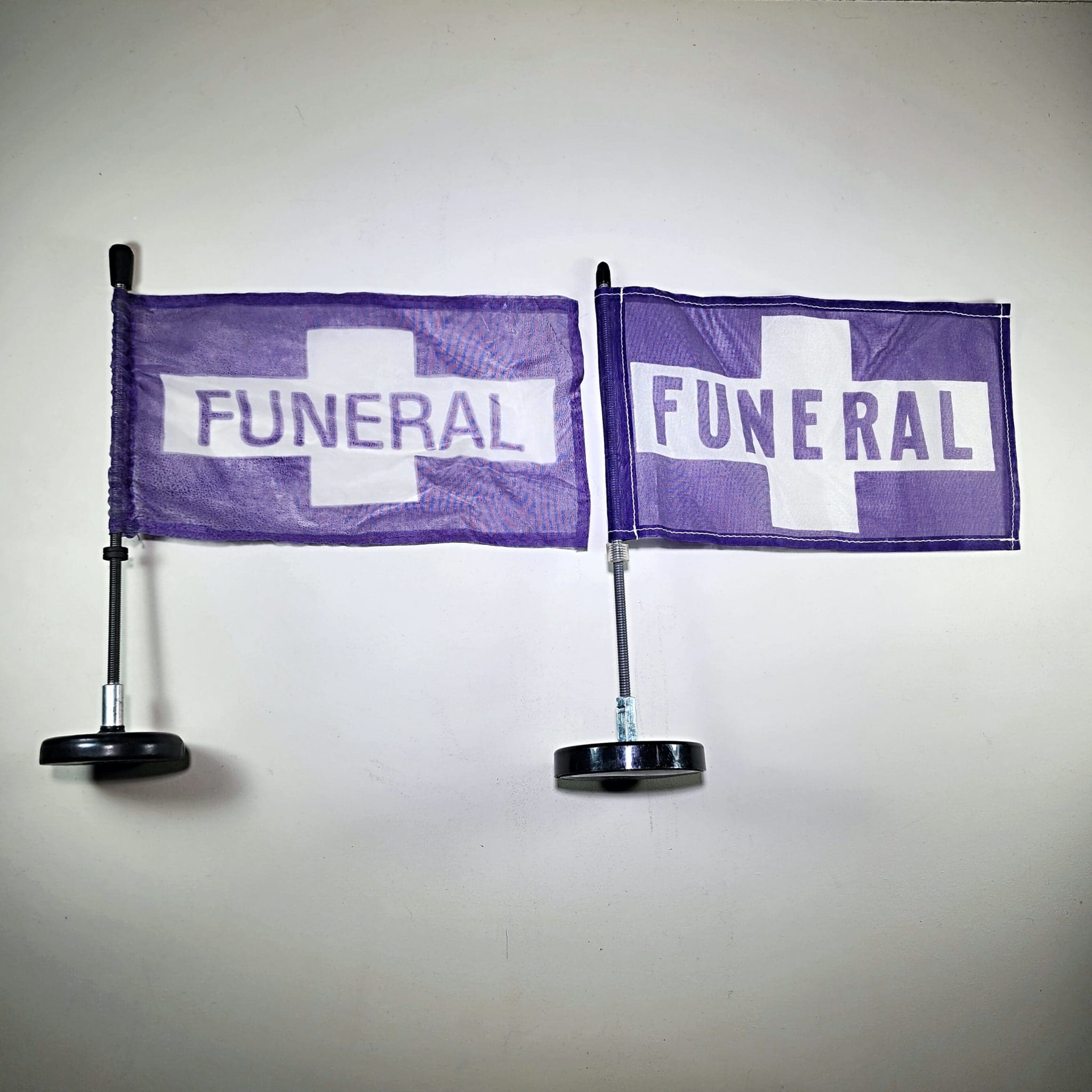 Vintage Funeral Flags, Hearse Flag, Mortuary - Oddities For Sale has unique